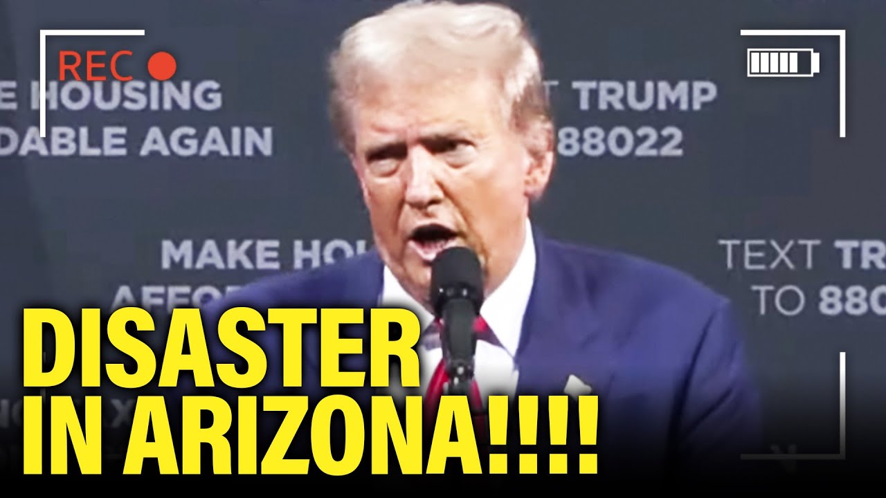 Trump Has FULL MELTDOWN at DISASTER AZ Speech - NEWS