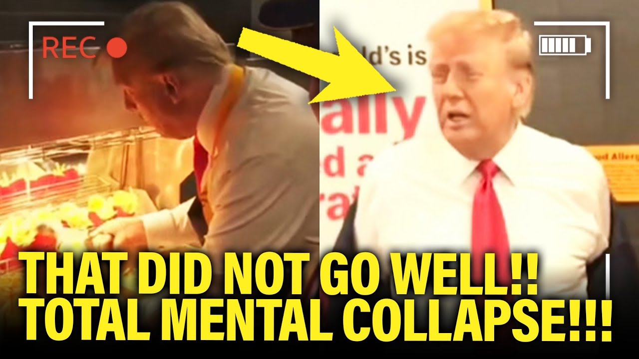 Trump Makes TOTAL FOOL OF HIMSELF at McDonald’s STUNT - NEWS