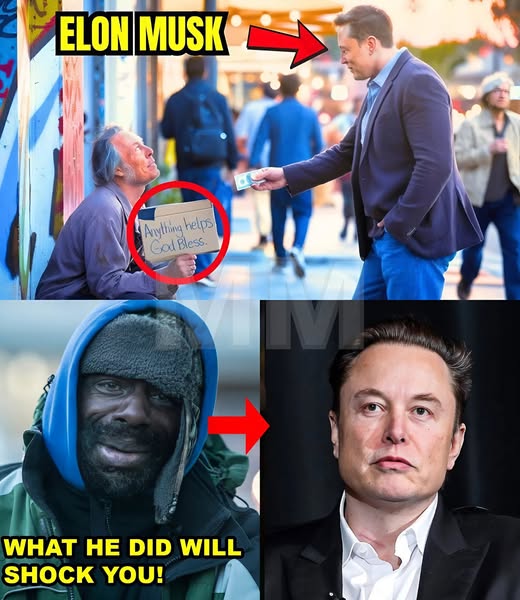 Homeless Man Asks Elon Musk, “Can You Give Me $1?” Musk’s Response is ...