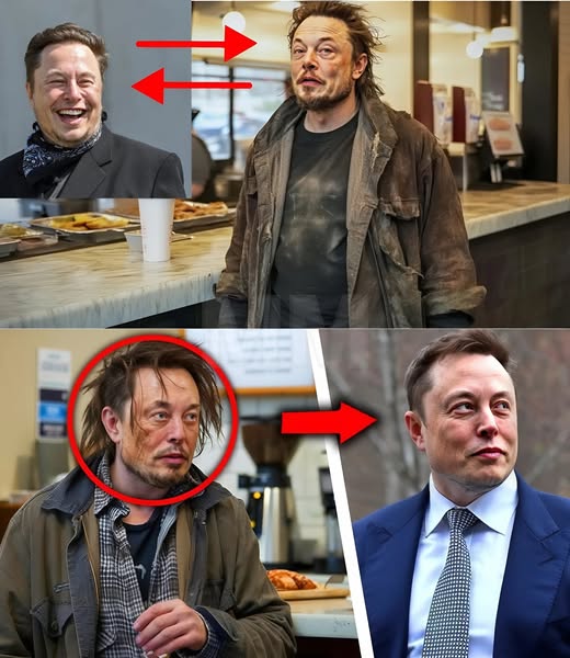 Elon Musk secretly disguises himself as a homeless person in a ...