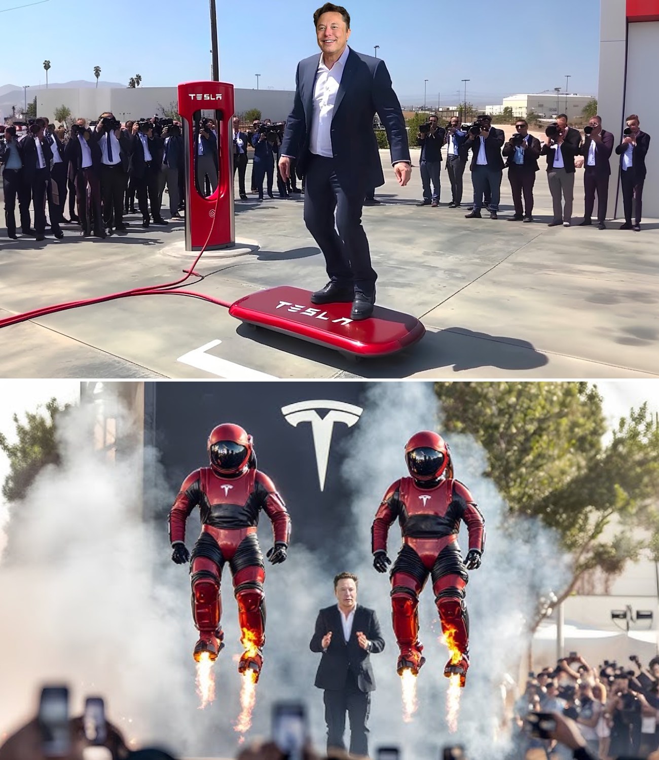 Elon Musk’s First Flying Tesla Hoverboard SH0CKED The World - NEWS