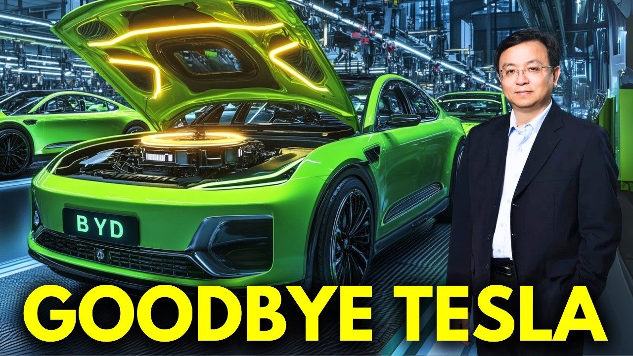 BYD CEO SAYS New Energy Vehicles Shakes the ENTIRE EV Industry - NEWS