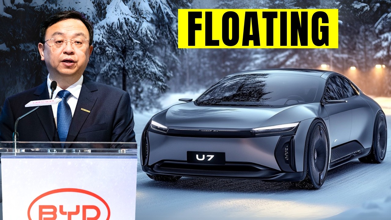 BYD Yangwang U7 SHOCKS Porsche with it's New Magnetic Suspension - NEWS